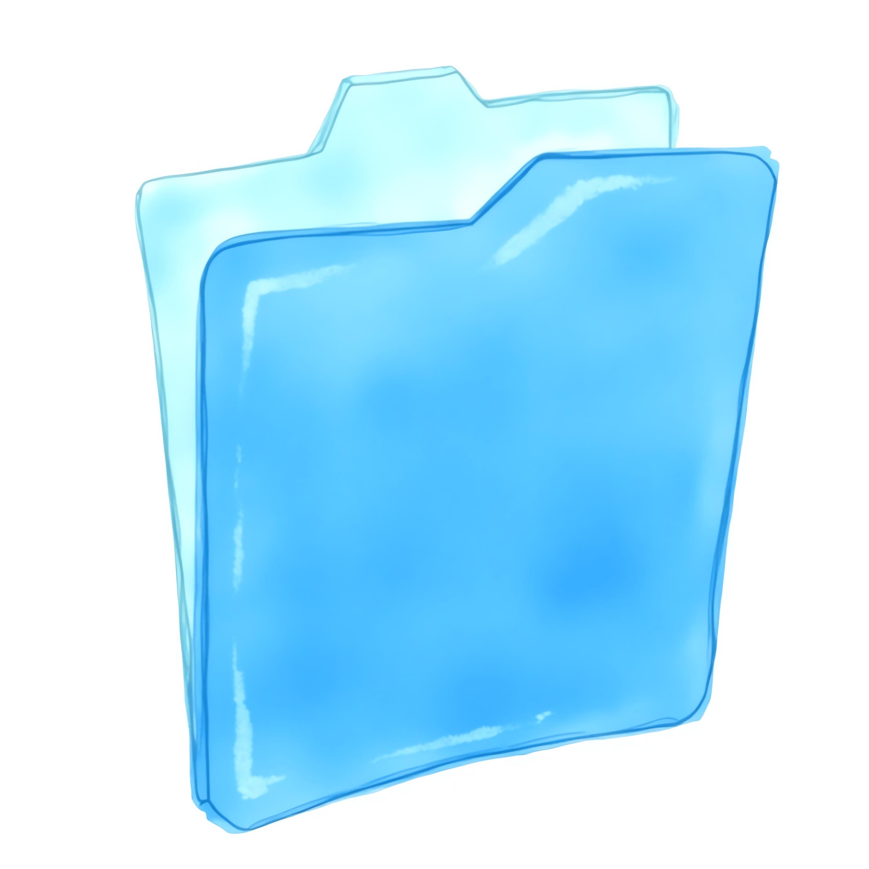 Blue Folder PNG Clipart Bundle - 31 High Quality PNG - Instant Download ...