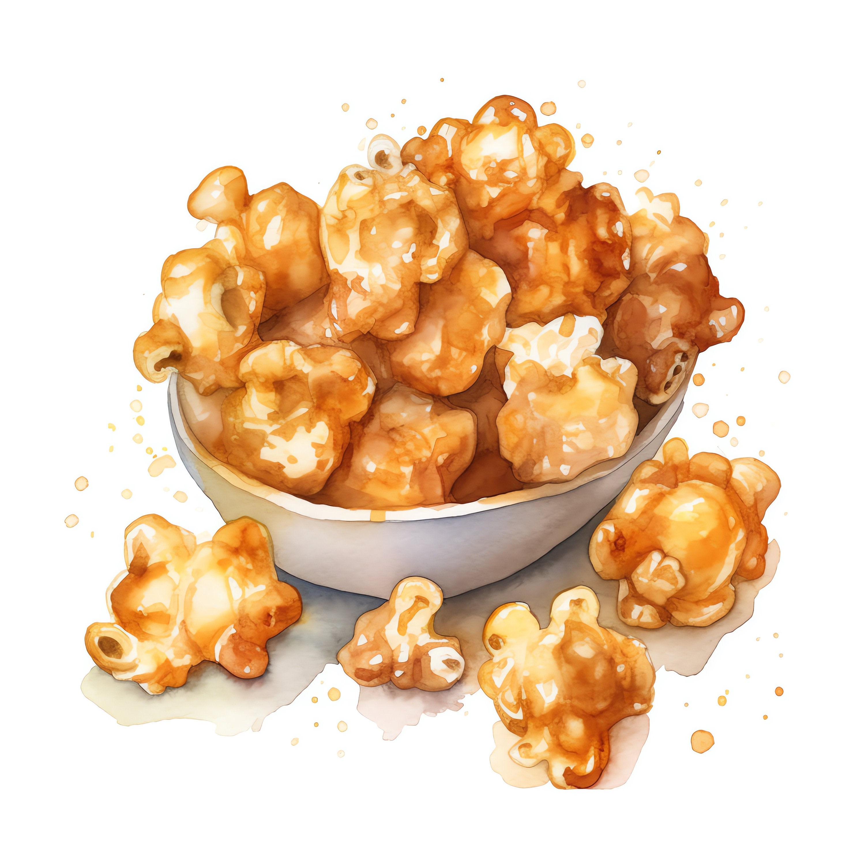 Popcorn Clipart - 40 High Quality Jpgs - Digital Download - Card Making ...