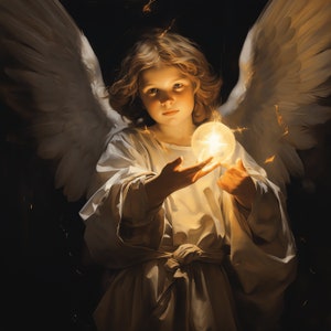 Glowing Angel PNG Clipart Bundle - 35 High Quality PNG - Instant ...