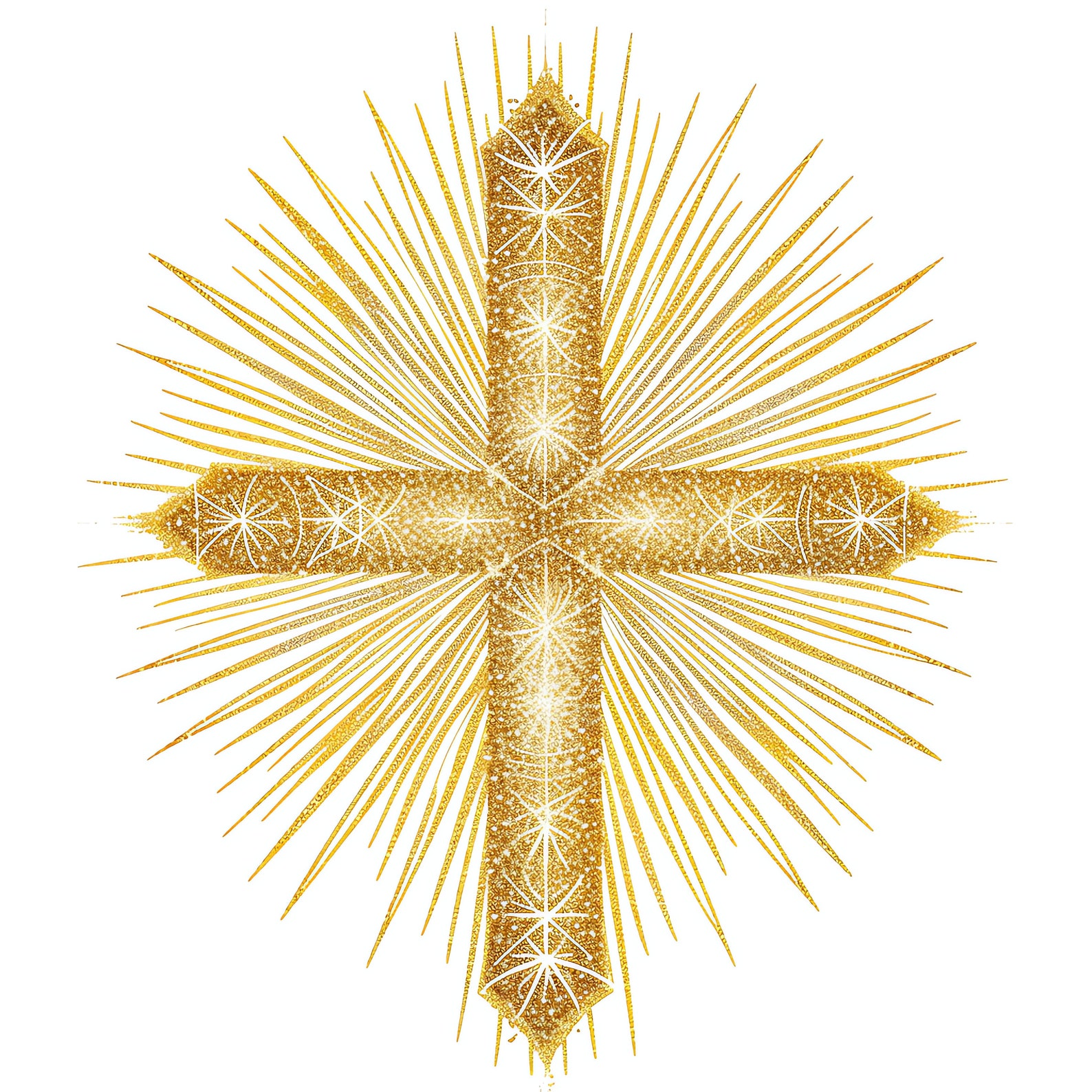 Radiating Cross PNG Clipart Bundle - 50 High Quality PNG - Instant ...