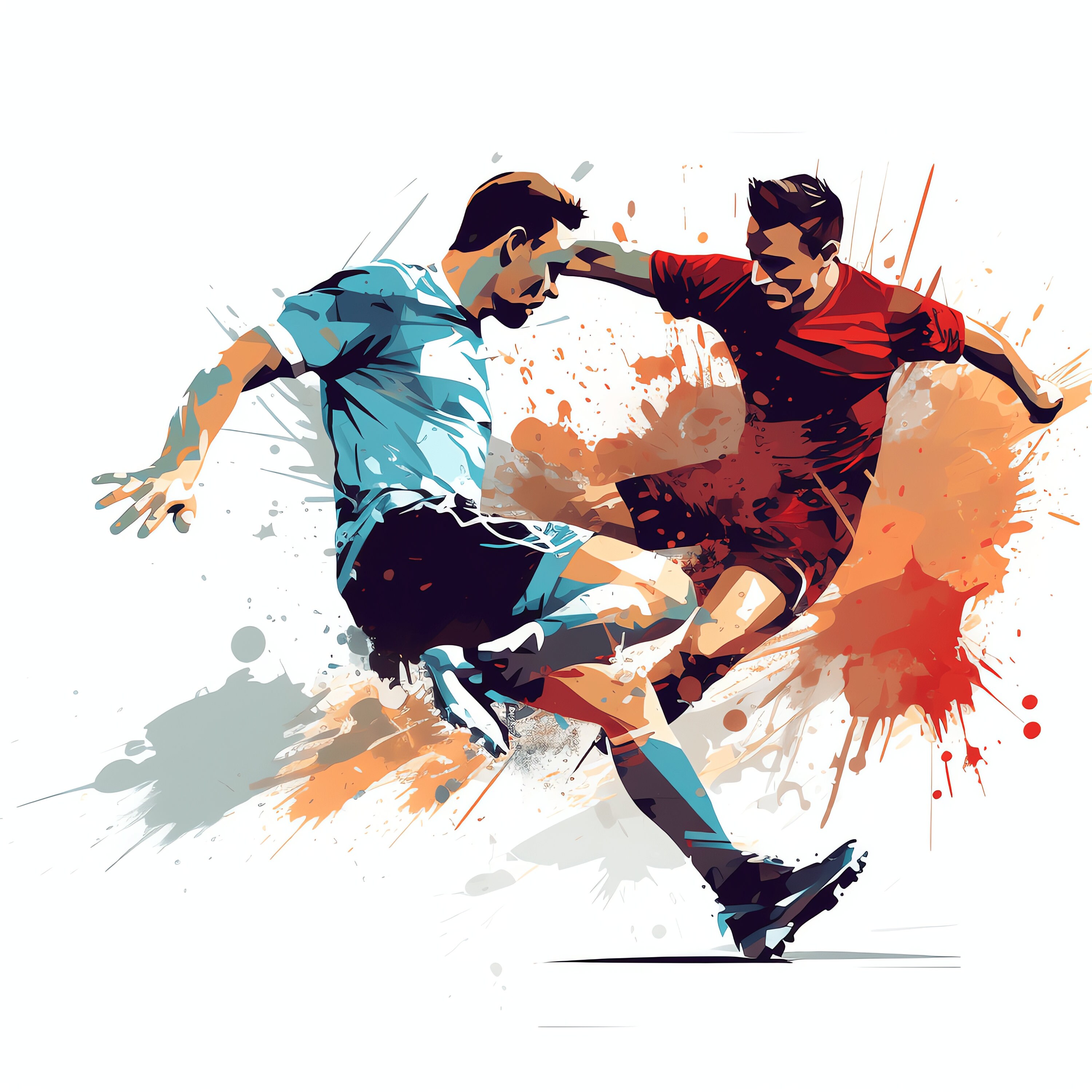 Soccer Player PNG Clipart Bundle - 40 High Quality PNG - Instant ...