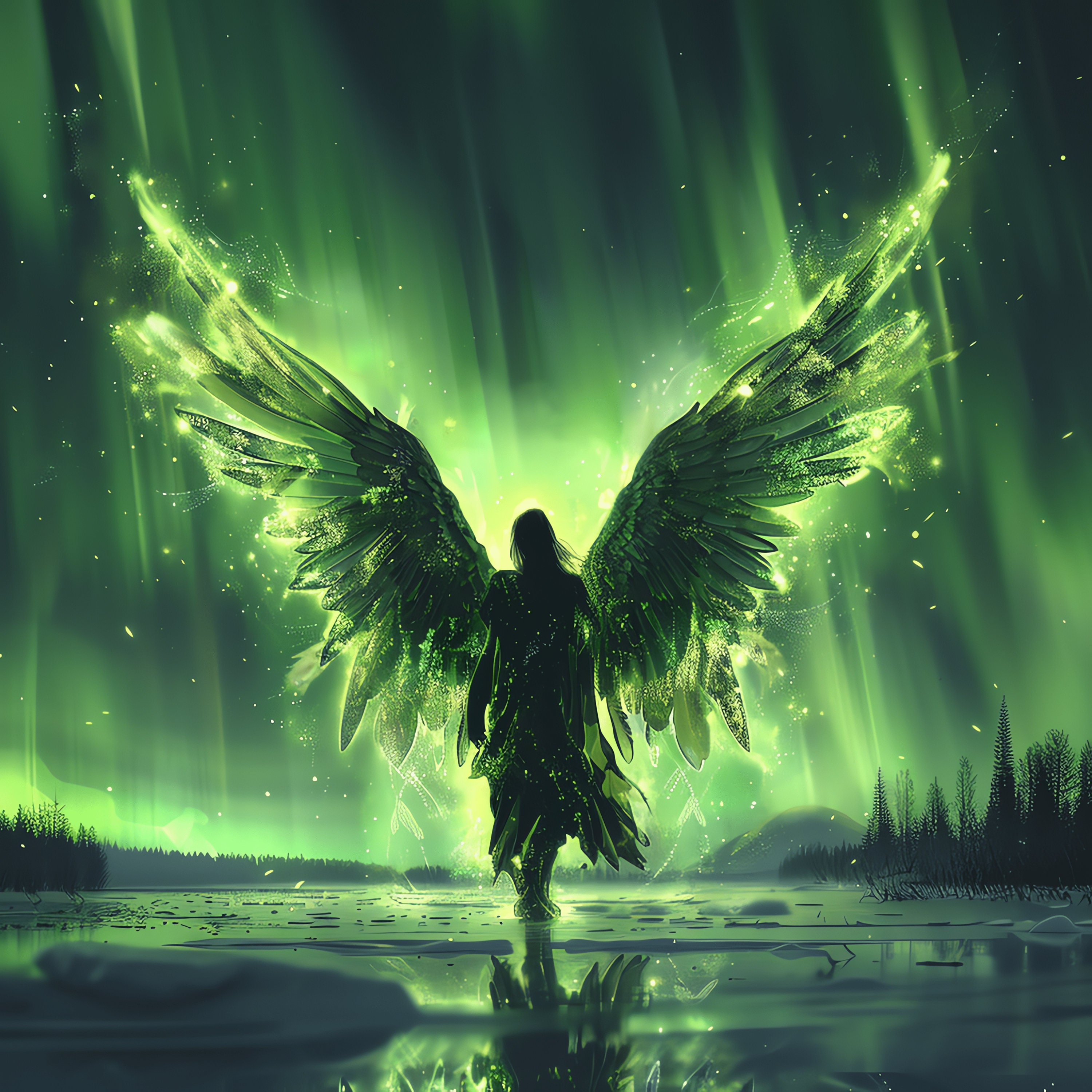 Aurora Whisper Angel PNG Clipart Bundle - 47 High Quality PNG - Instant ...