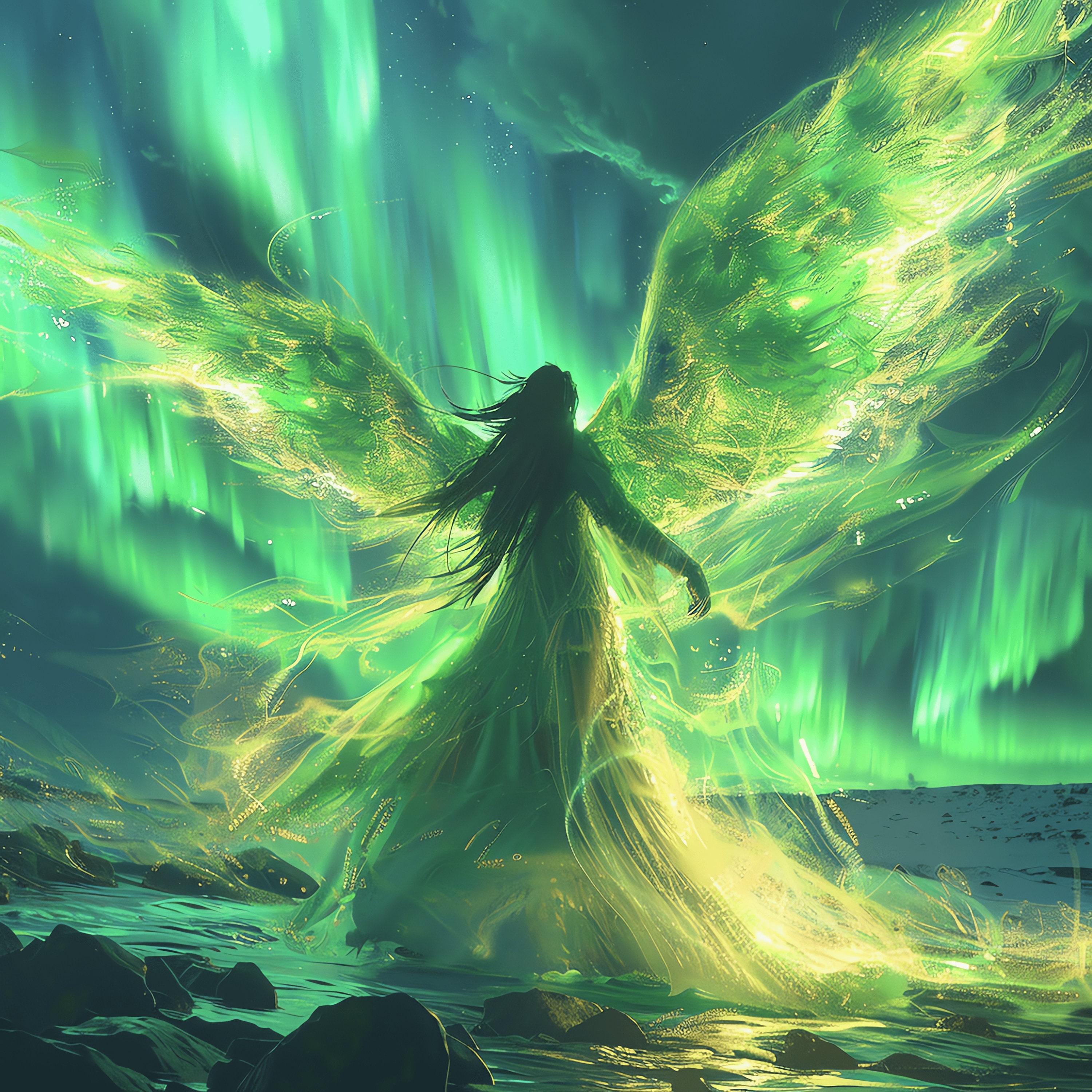 Aurora Whisper Angel PNG Clipart Bundle - 47 High Quality PNG - Instant ...
