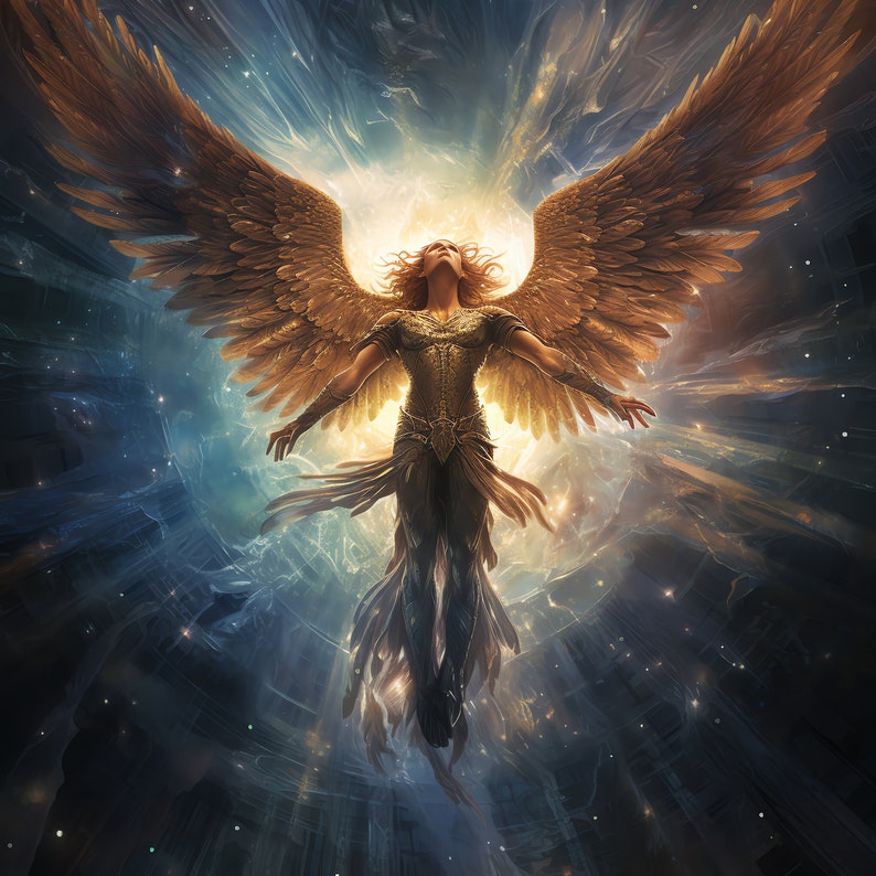 Female Angel Clipart 45 High Quality Jpgs Digital Download Card Making ...