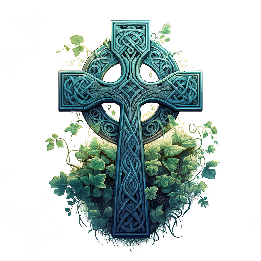 Celtic Cross Clipart - 30 High Quality Jpgs - Digital Download, Card ...