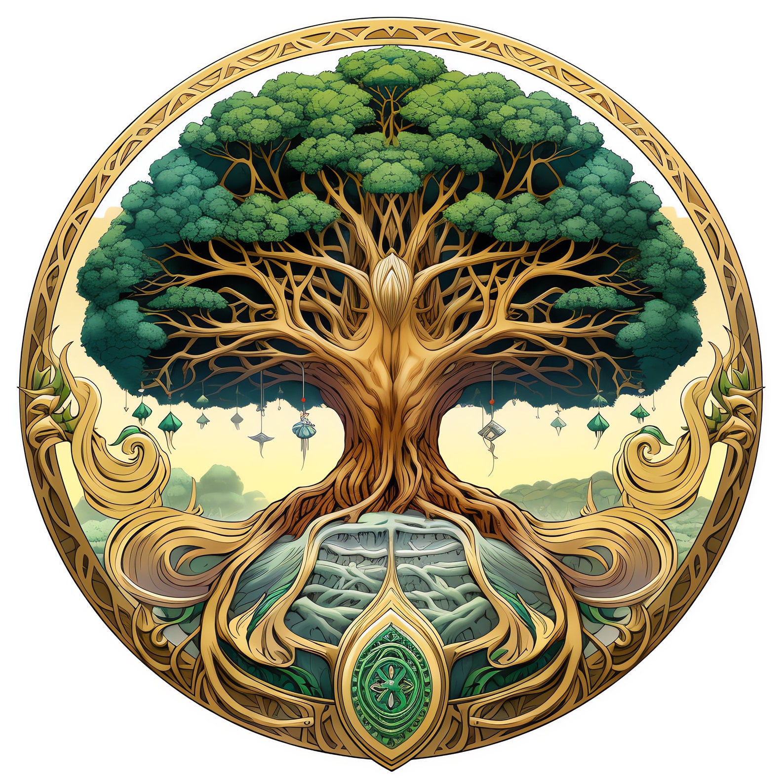 Tree of Life Mega Pack Clipart - 200 High Quality Jpgs - Digital ...