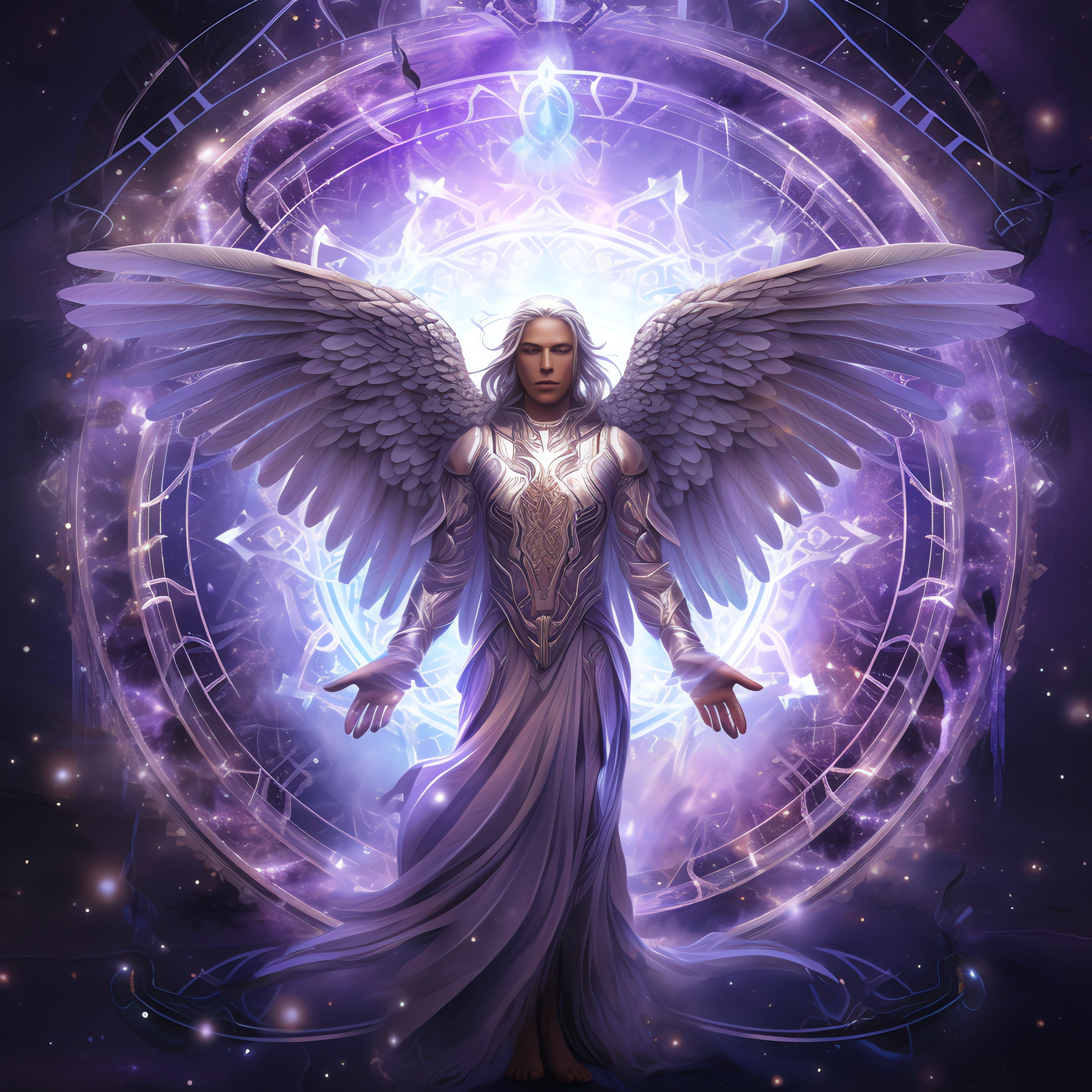 Archangel Zadkiel Clipart 40 High Quality Jpgs Digital - Etsy