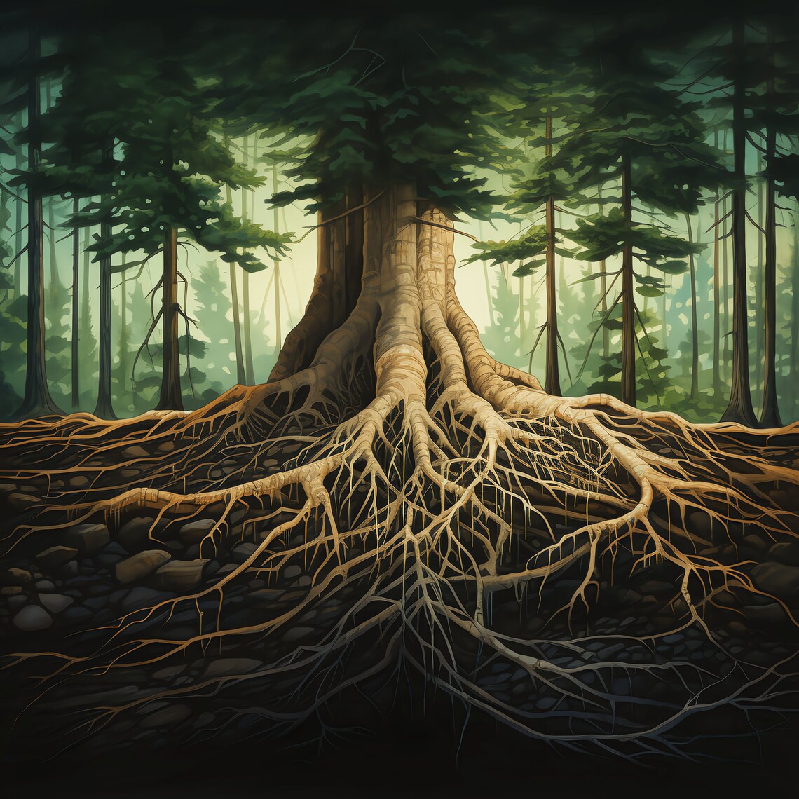 Tree Underground Roots PNG Clipart Bundle - 45 High Quality PNG ...