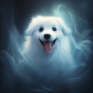 Cute Ghost Dog PNG Clipart Bundle 45 High Quality PNG - Etsy