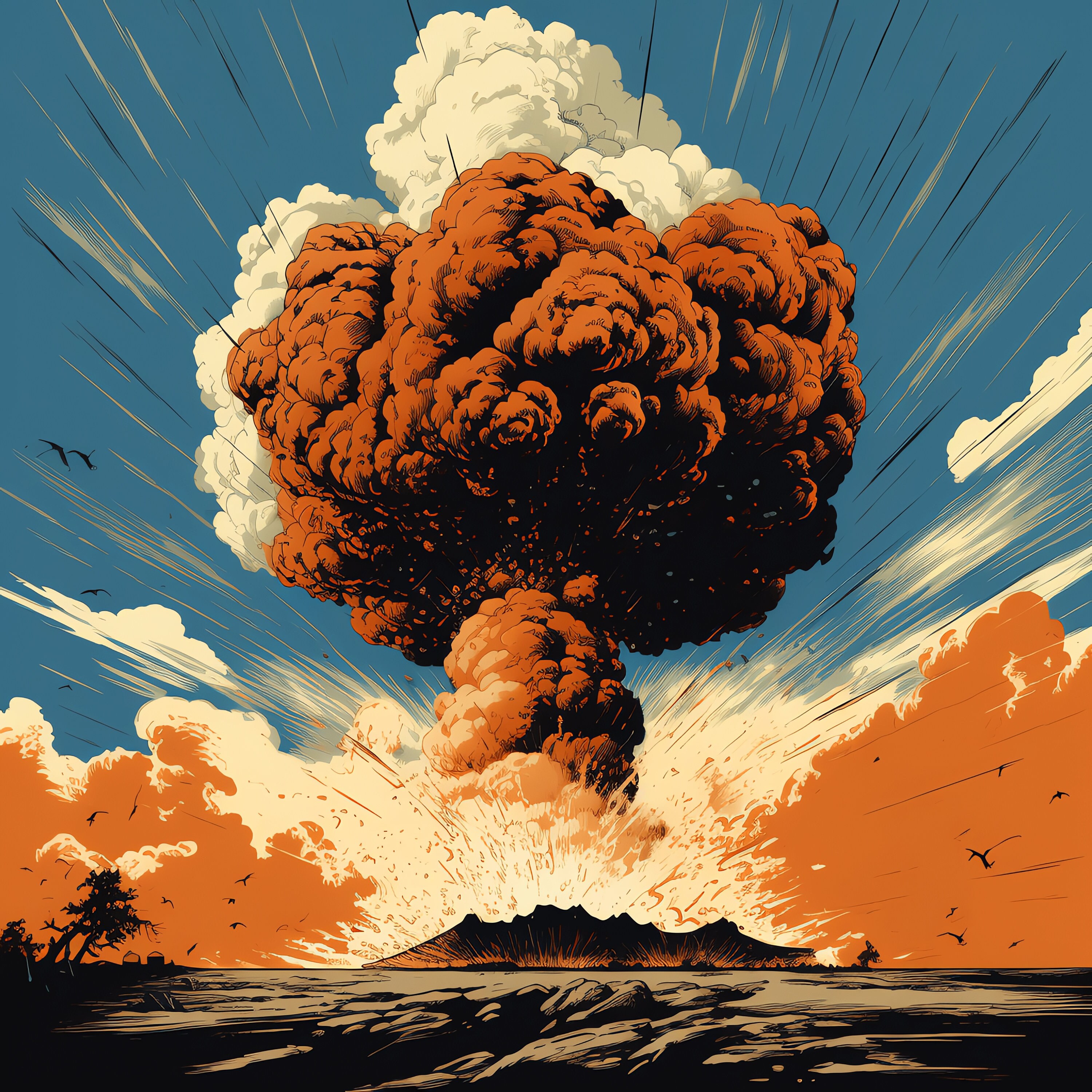 Nuke PNG Clipart 45 High Quality PNG Instant Download Card Making ...