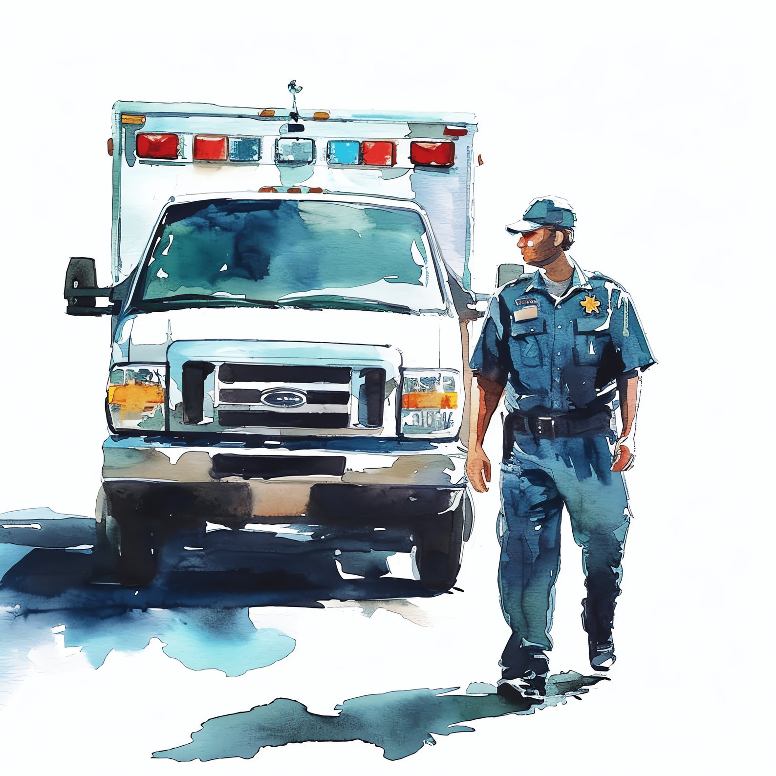 Paramedic PNG Clipart Bundle - 47 High Quality PNG - Instant Download ...