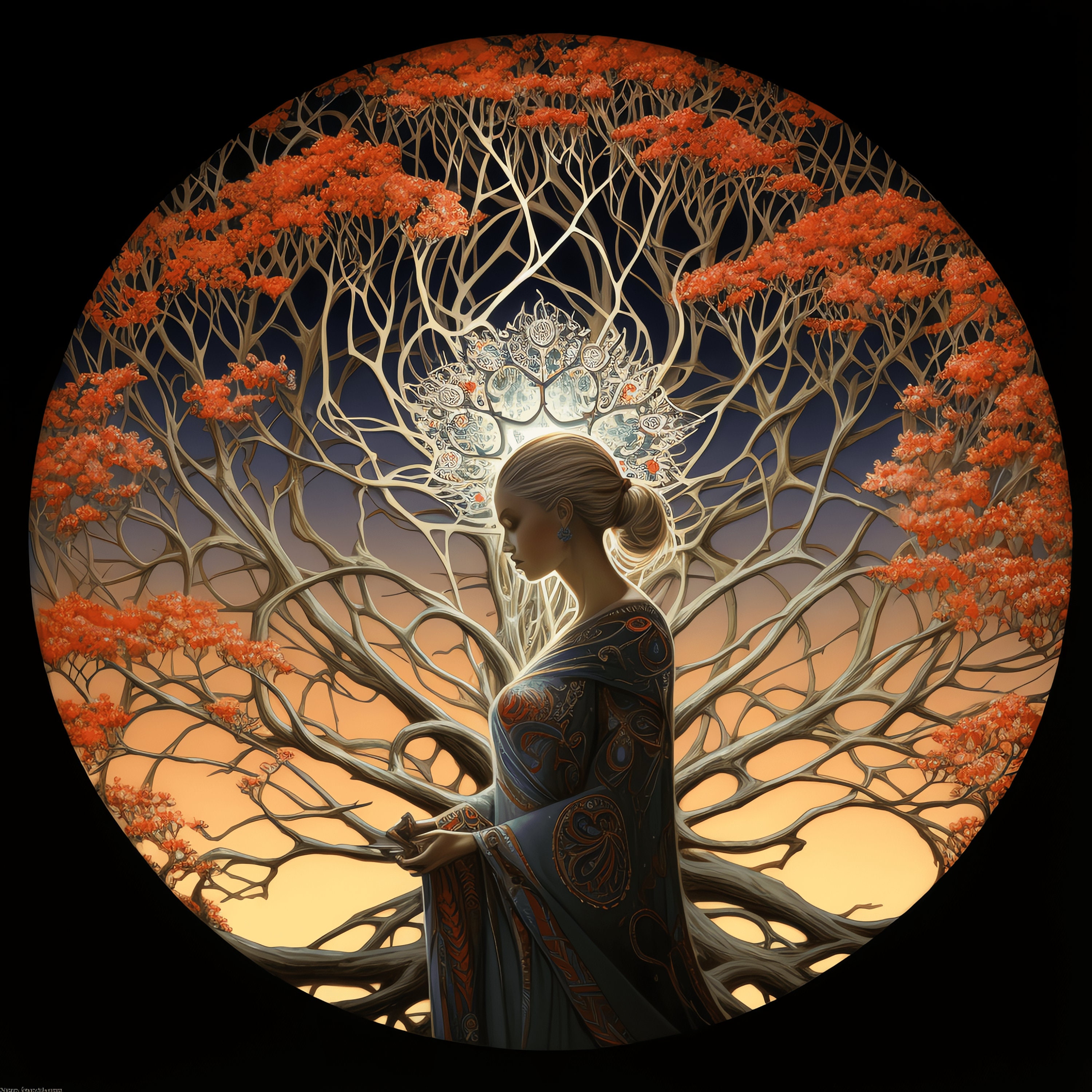 Woman Tree of Life PNG Clipart Bundle 45 High Quality PNG Instant ...