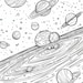 Outer Space Coloring Pages PDF Bundle 43 High Quality Images Instant ...