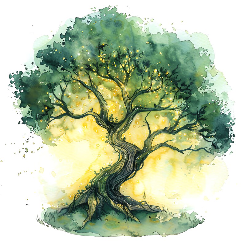 Mythical Tree PNG Clipart Bundle 50 Tree High Quality PNG Instant ...