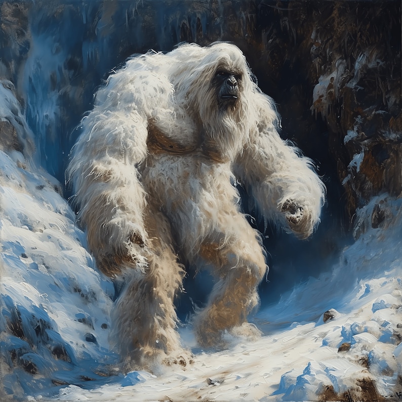 Abominable Snowman Yeti PNG Clipart Bundle - 44 High Quality PNG ...