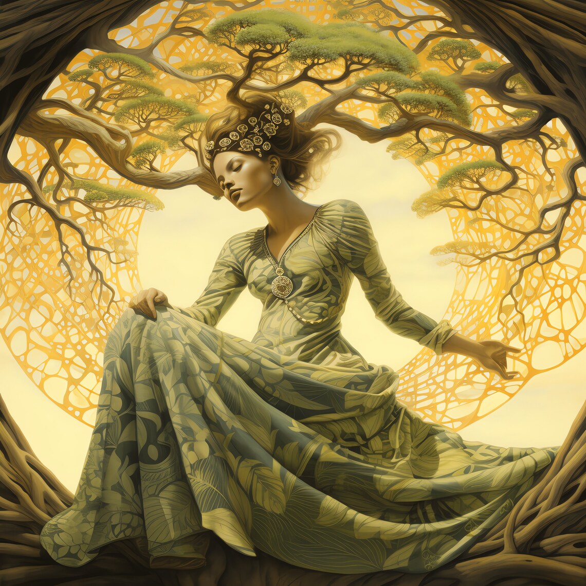 Woman Tree of Life PNG Clipart Bundle - 45 High Quality PNG - Instant ...