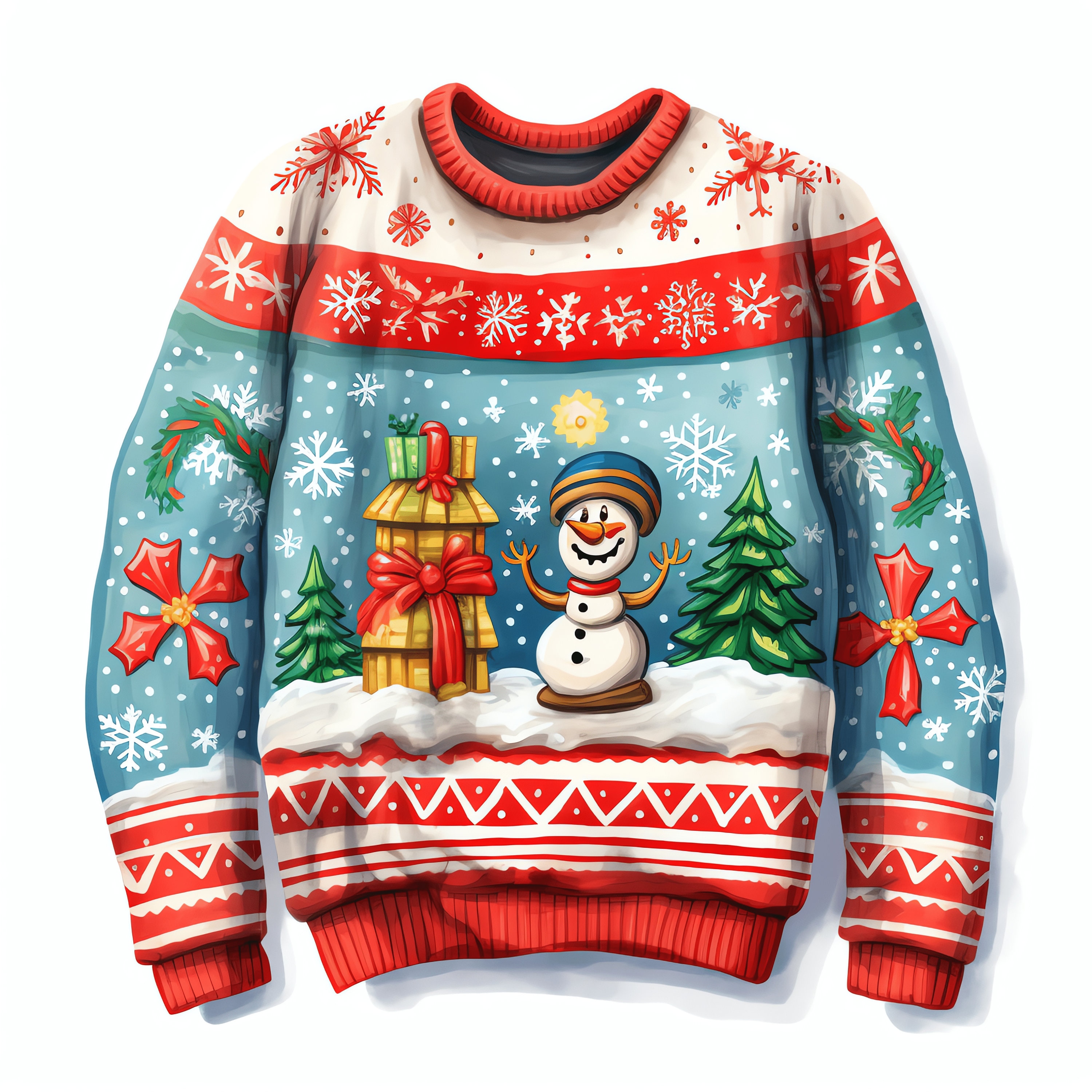 Ugly Sweater PNG Bundle Clipart - 35 High Quality PNG - Digital ...