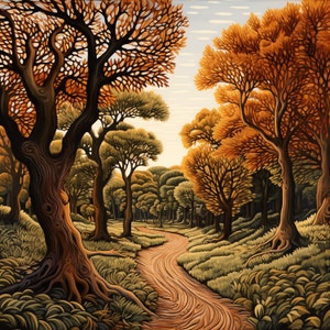 Oak Tree Path PNG Clipart Bundle 50 High Quality PNG - Instant Download ...