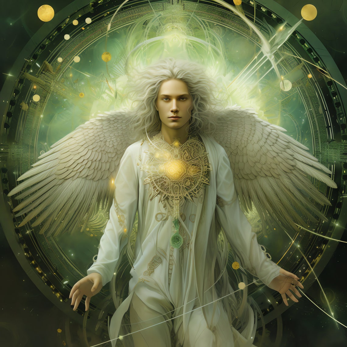 Archangel Raphael Clipart 35 High Quality Jpgs Digital Download Card ...