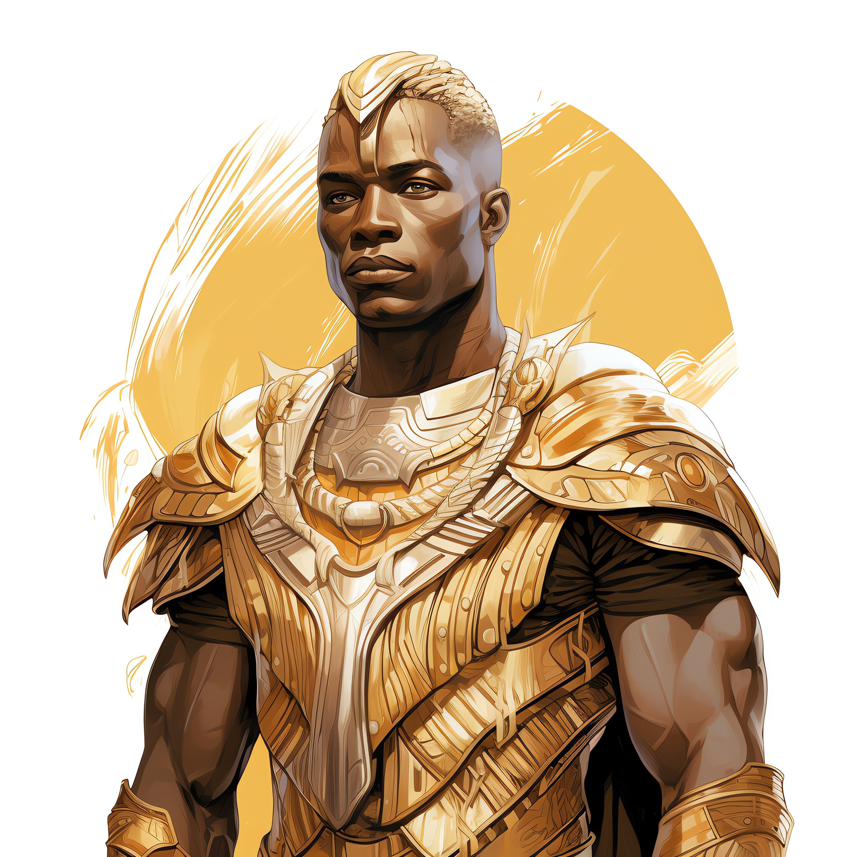 African Warrior Prince Clipart 45 High Quality Jpgs Digital Download ...