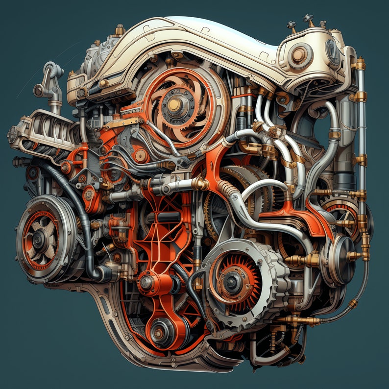 Racing Engine PNG Clipart - 45 High Quality PNG - Instant Download ...