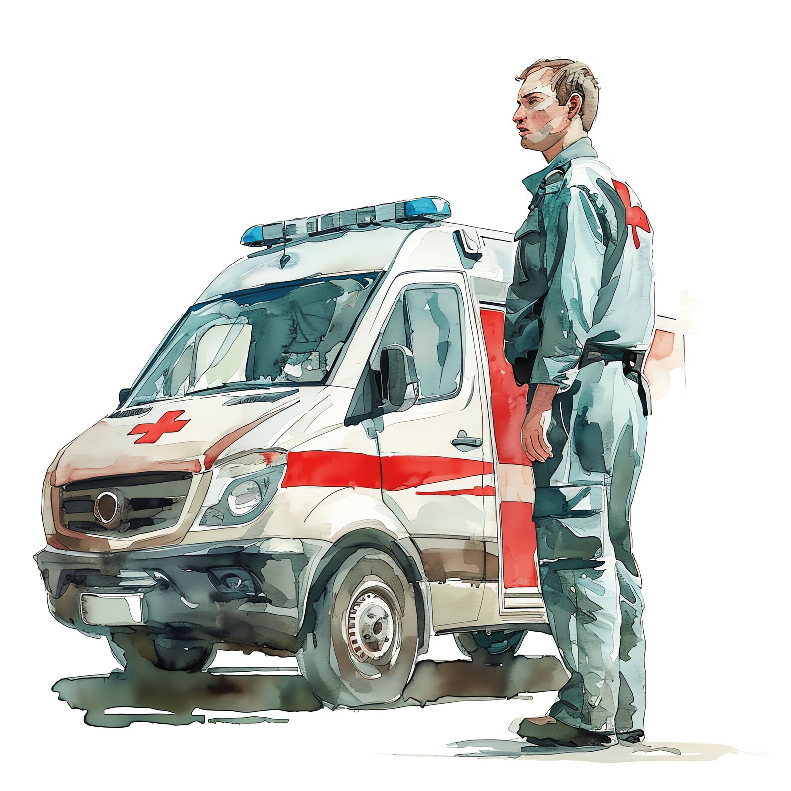 Paramedic PNG Clipart Bundle - 47 High Quality PNG - Instant Download ...