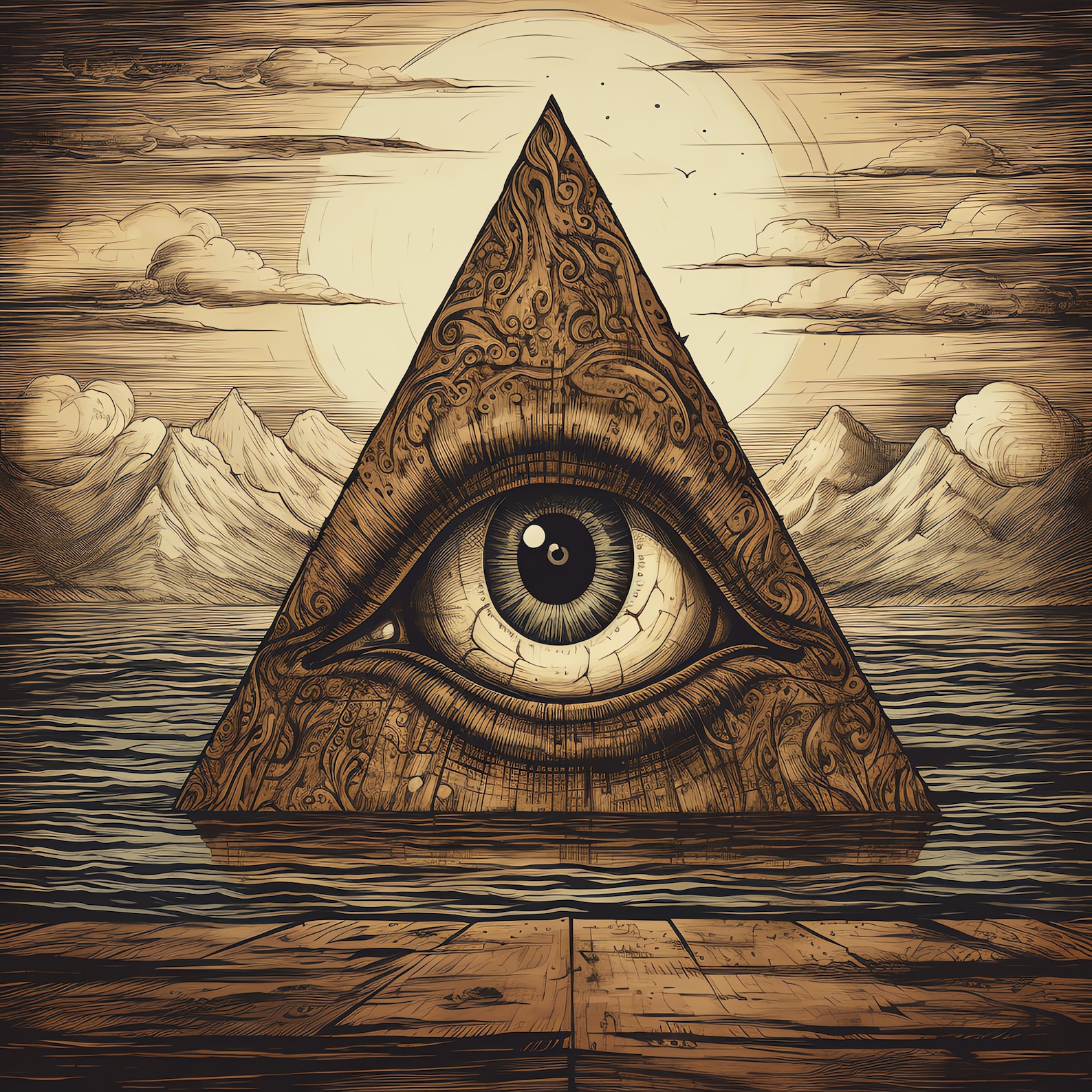 Pyramid With Eye PNG Clipart - 45 High Quality PNG - Instant Download ...