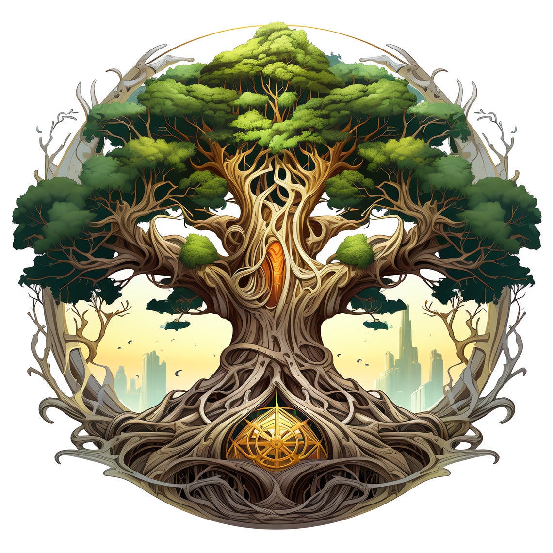 Tree of Life Mega Pack Clipart - 200 High Quality Jpgs - Digital ...