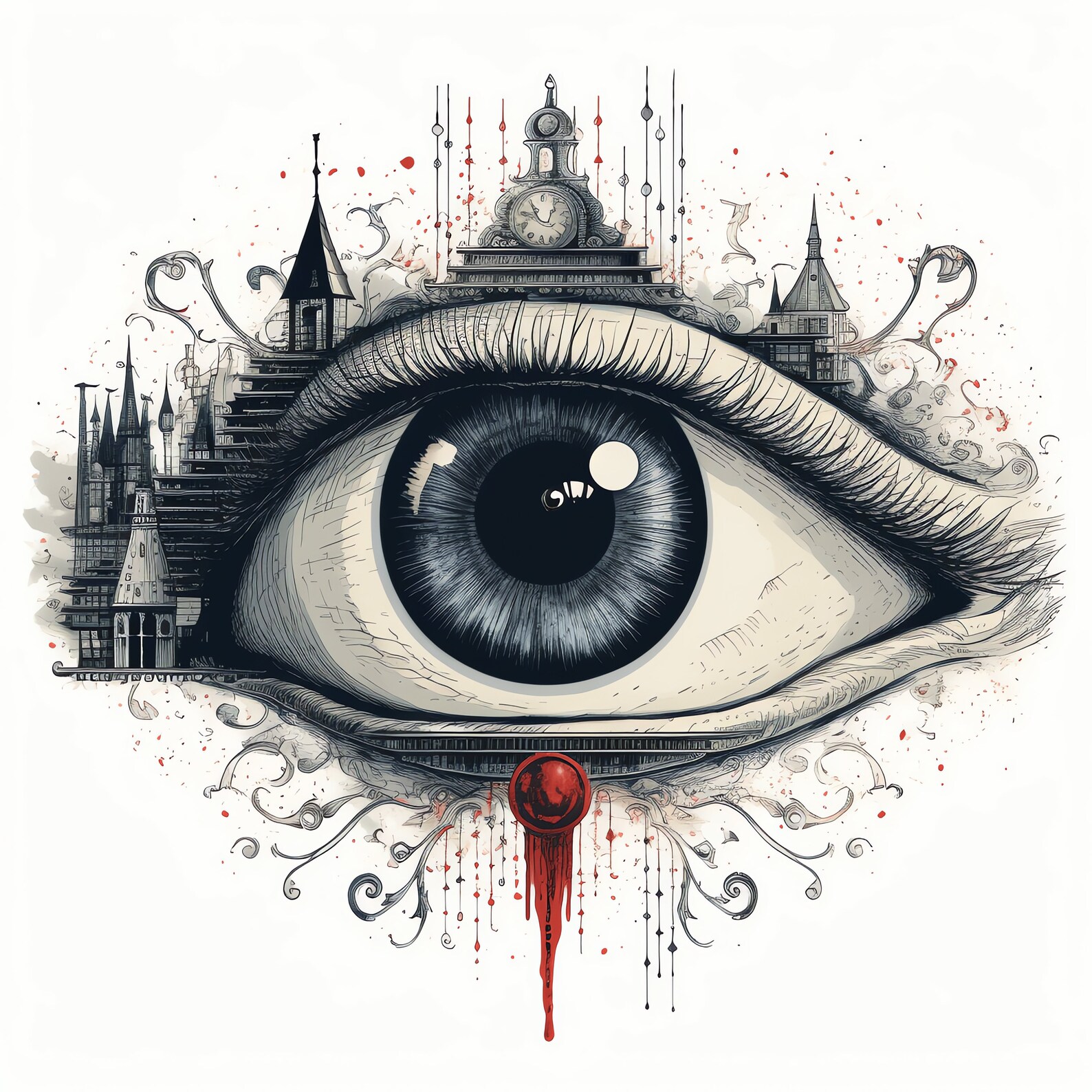 All Seeing Eye PNG Clipart Bundle 50 High Quality PNG Instant Download ...