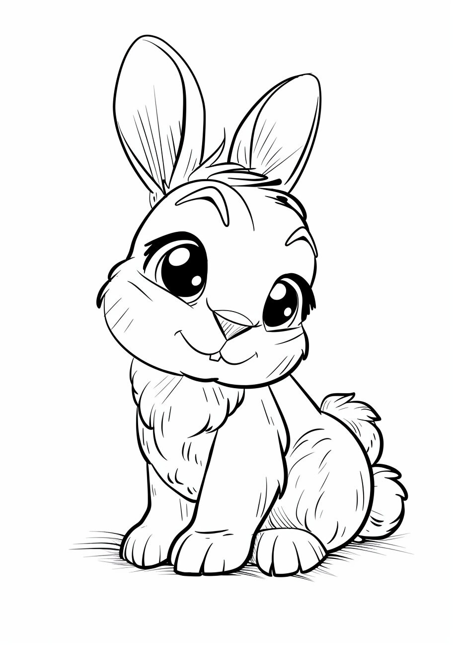 Cute Critters Coloring Pages PDF Bundle 31 High Quality Images Instant ...