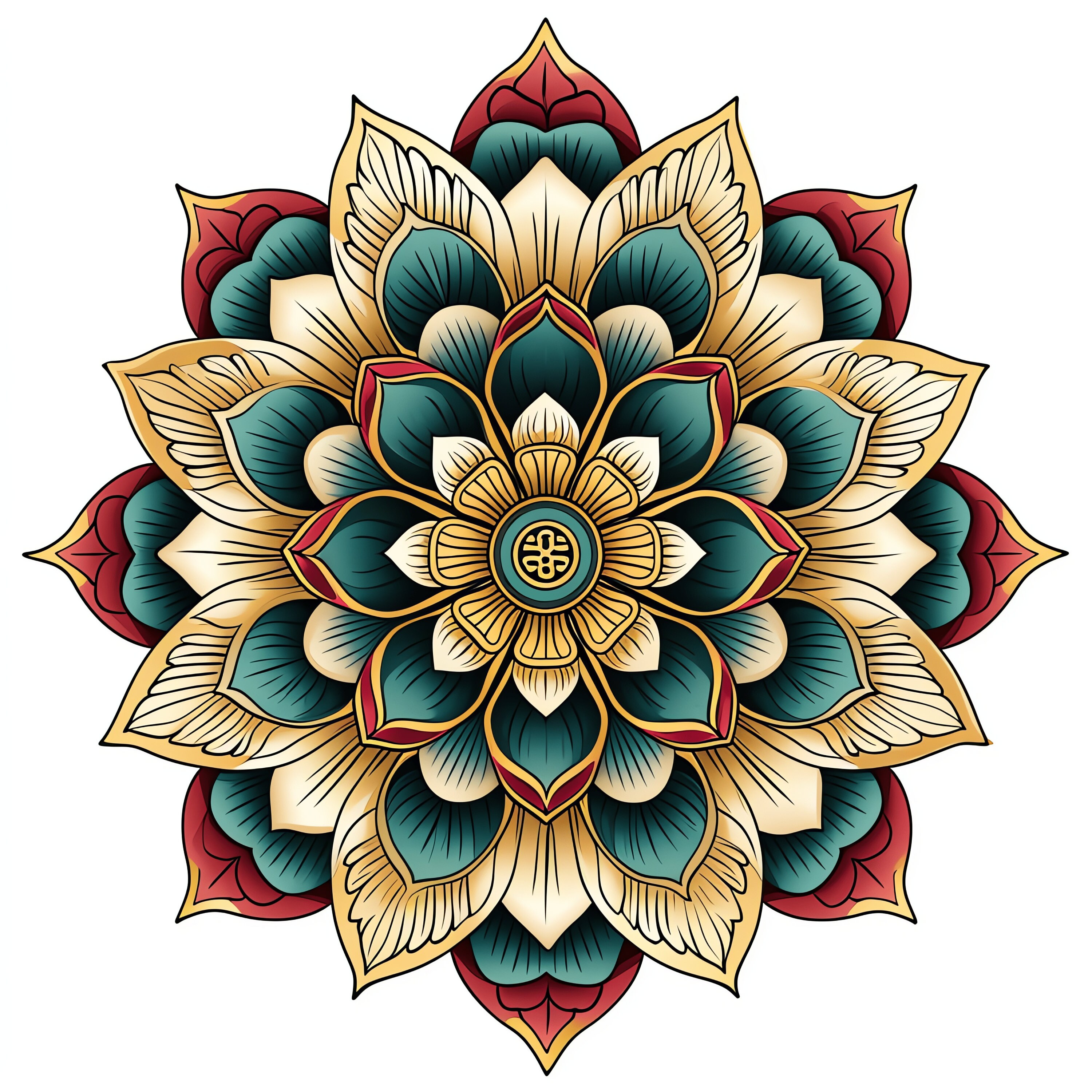 Japanese Zen Mandala PNG Bundle 50 High Quality PNG Instant Download ...