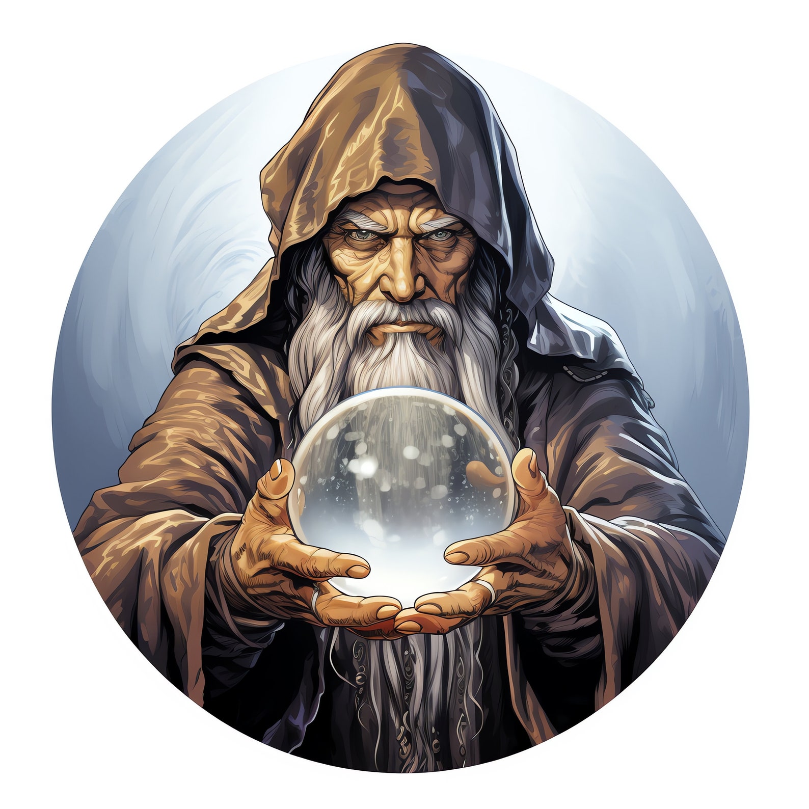Wicked Wizard Clipart - 40 High Quality Jpgs - Digital Download - Card ...