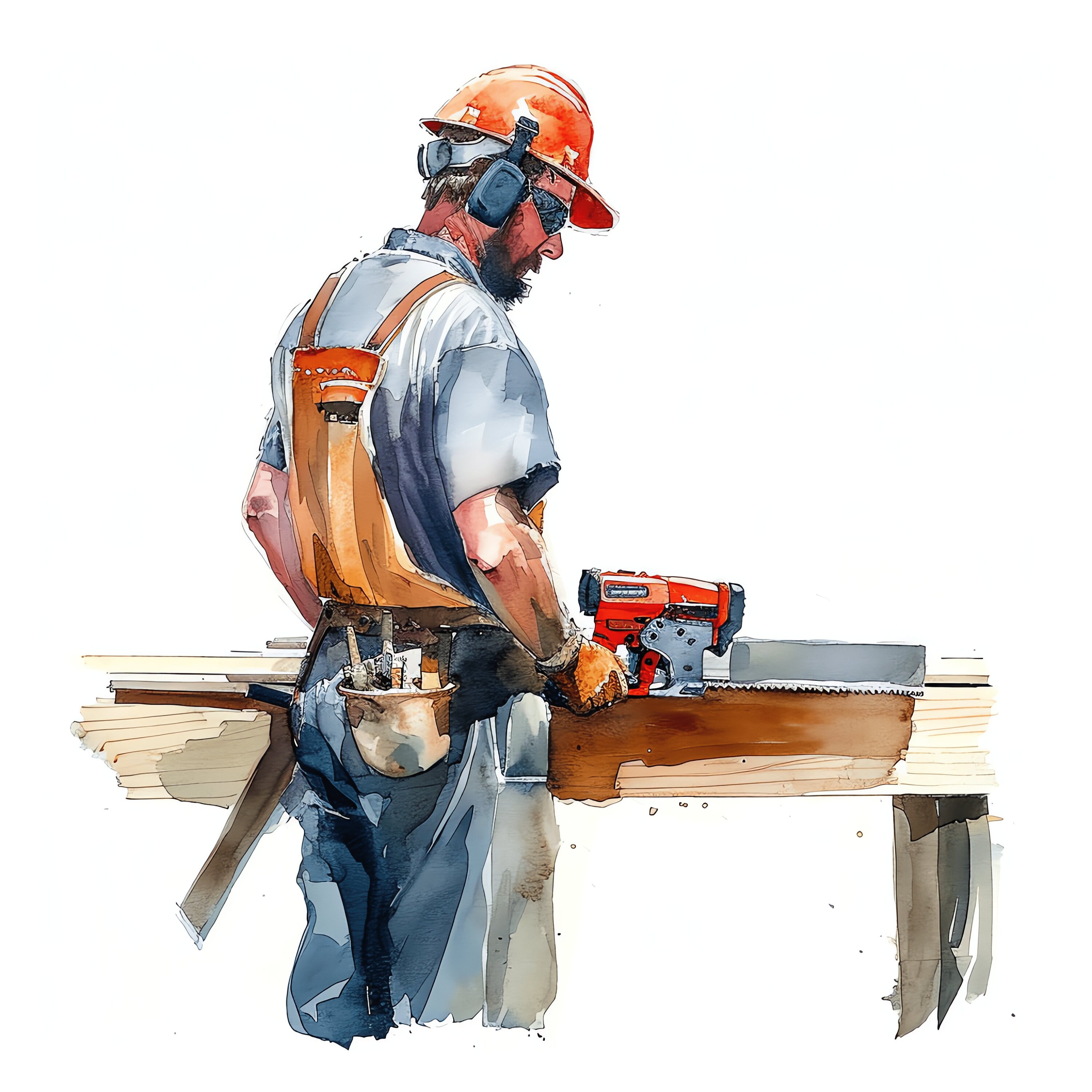Carpenter PNG Clipart Bundle - 41 High Quality PNG - Instant Download ...