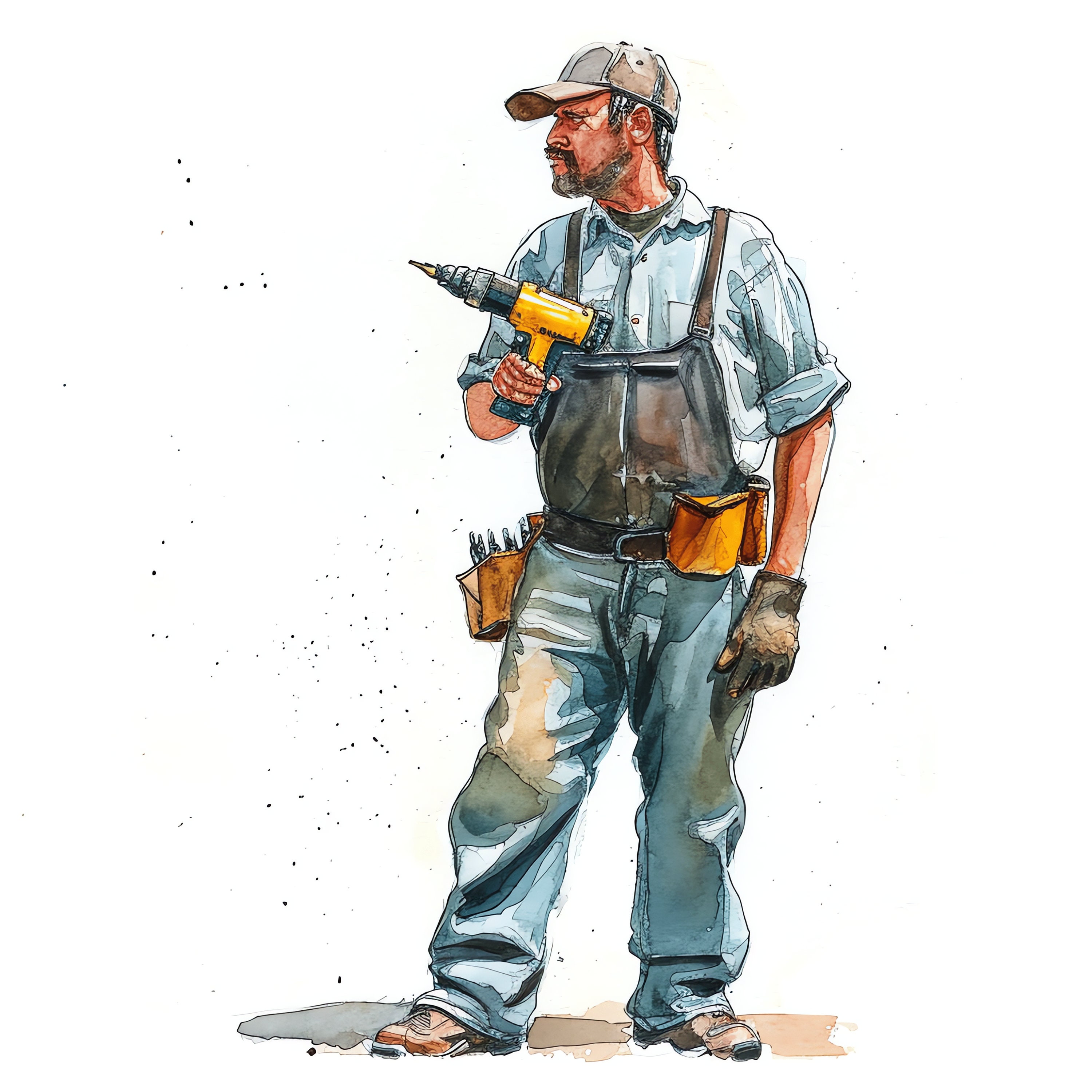 Carpenter PNG Clipart Bundle - 41 High Quality PNG - Instant Download ...