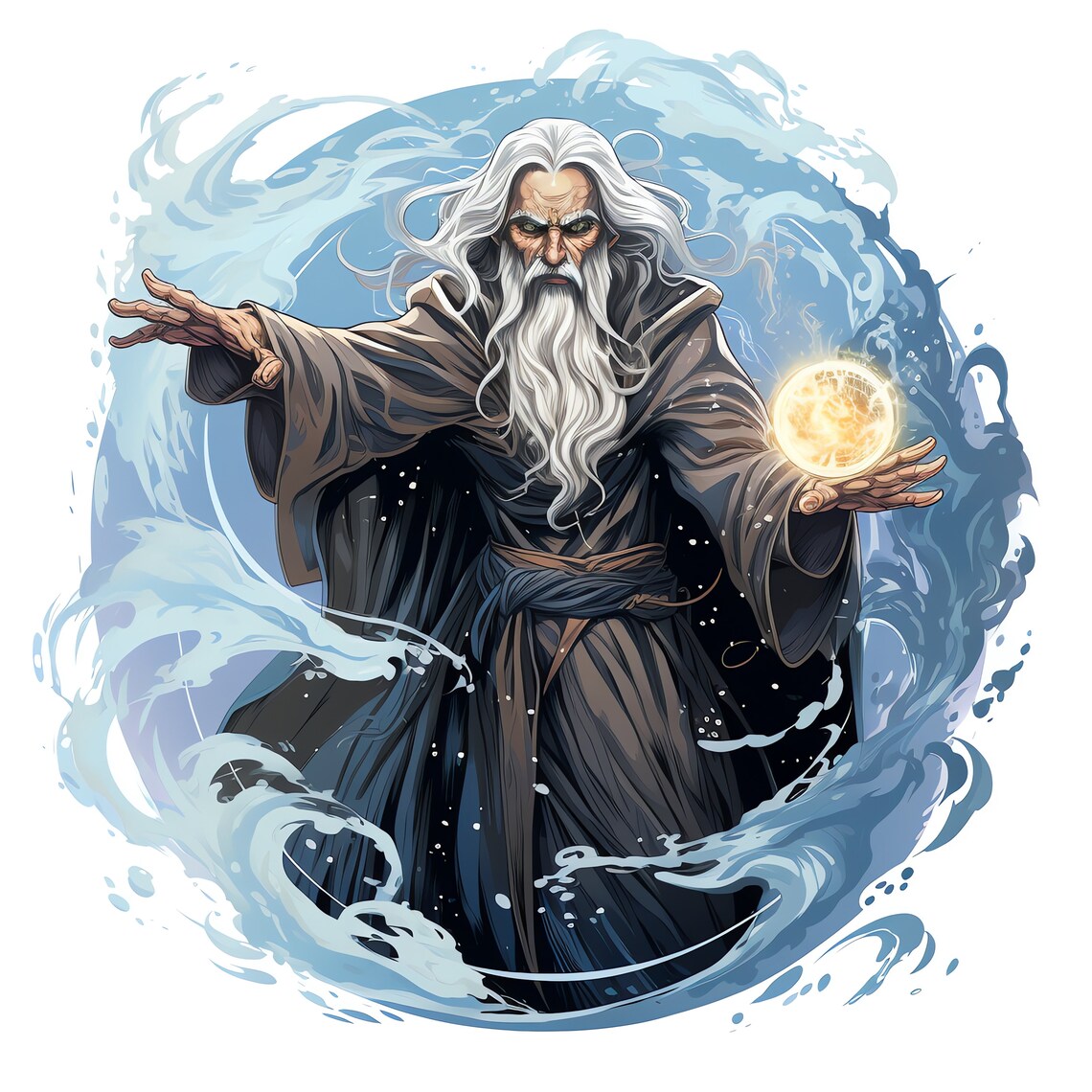Wicked Wizard Clipart - 40 High Quality Jpgs - Digital Download - Card ...