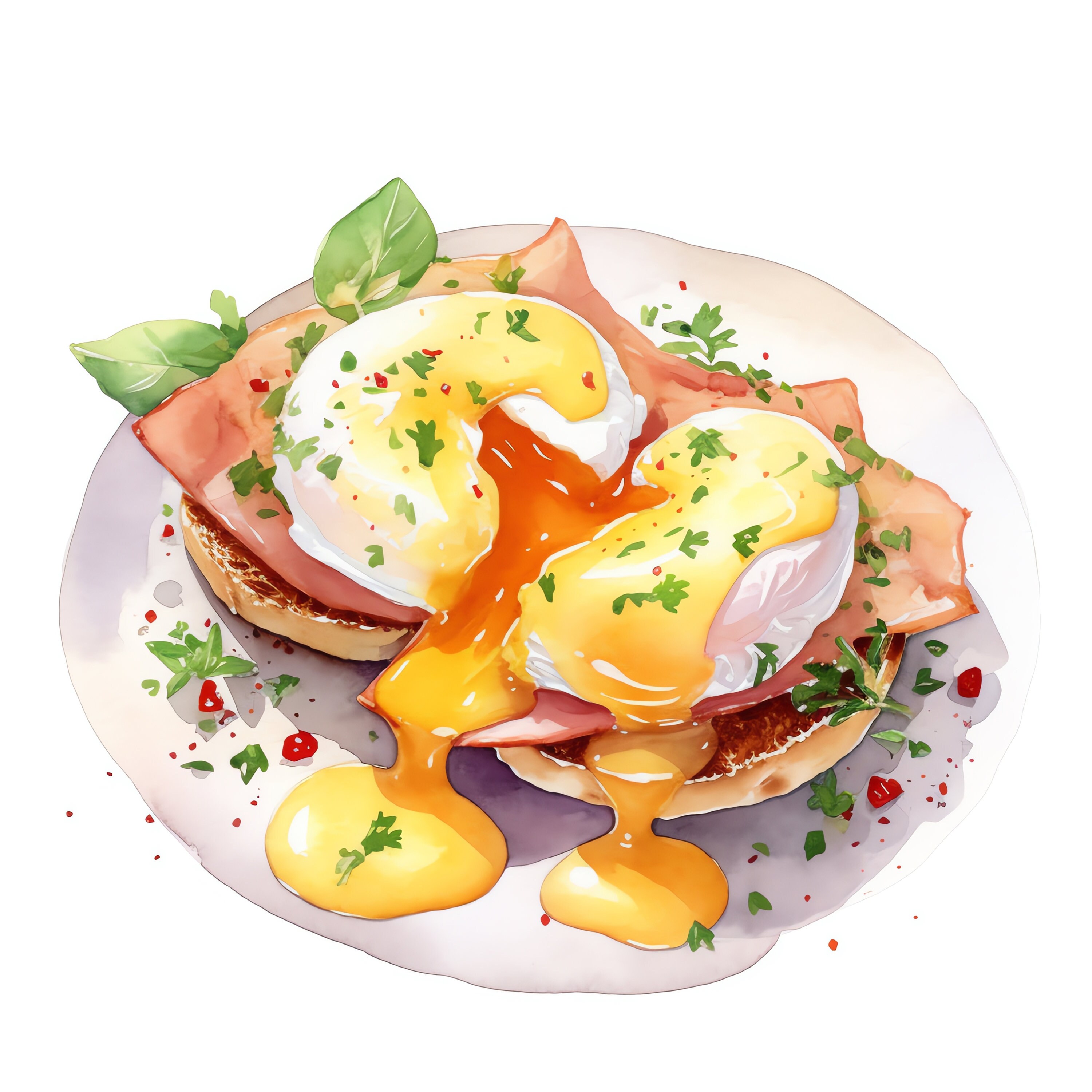 Breakfast Clipart 50 High Quality Jpgs Digital Download Card Making ...