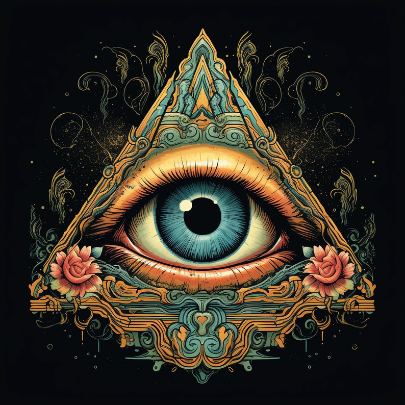All Seeing Eye PNG Clipart Bundle 50 High Quality PNG Instant Download ...