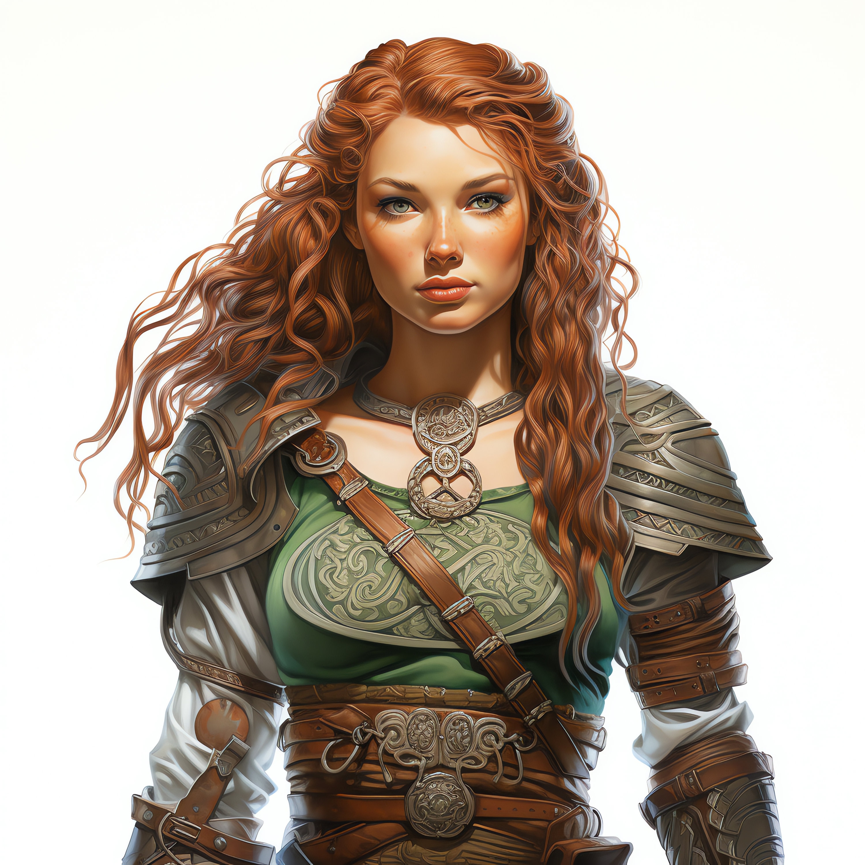 Celtic Warrior Princess Clipart 45 High Quality Jpgs - Etsy
