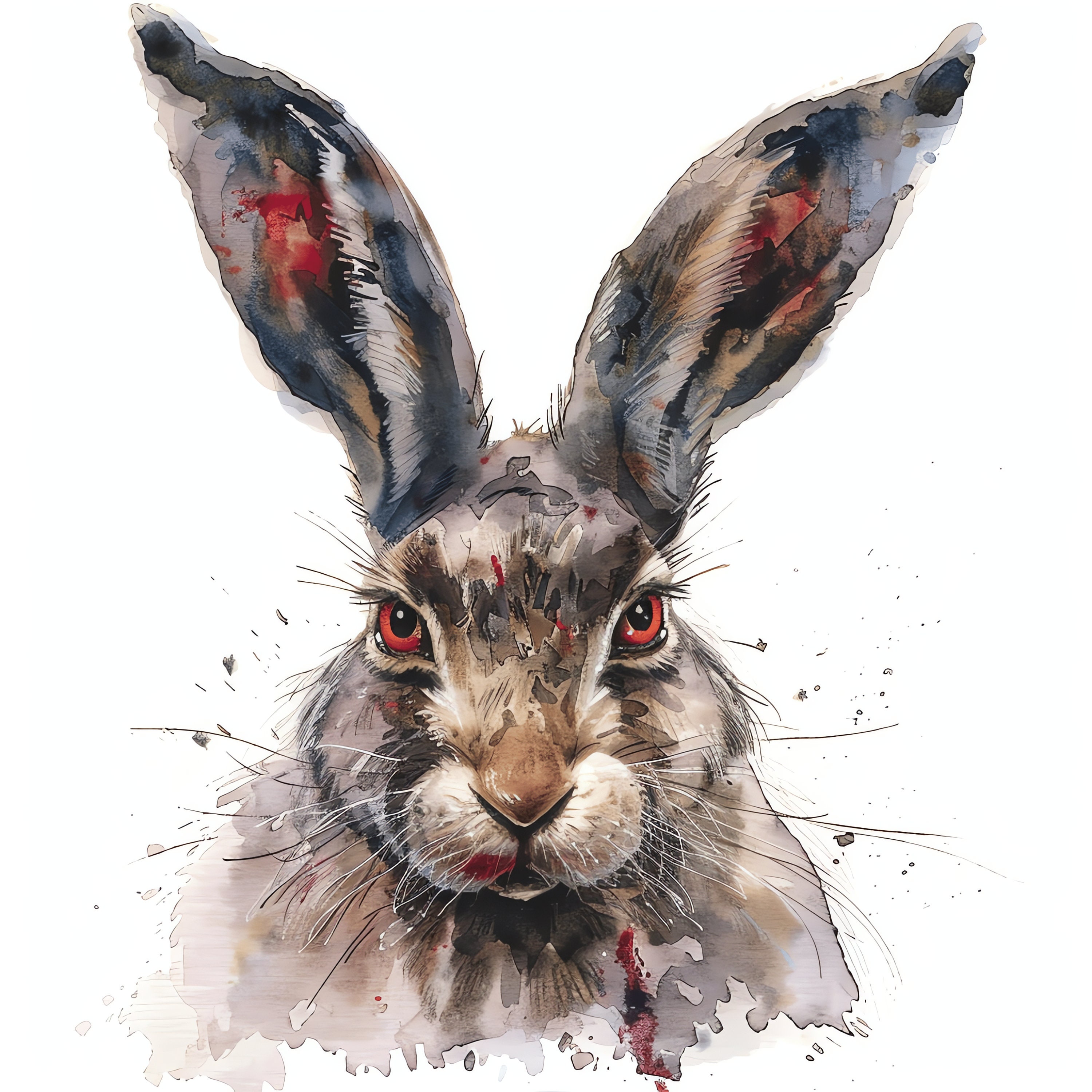 Evil Bunny PNG Clipart Bundle 48 High Quality PNG Instant Download ...