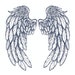 Simple Angel Wings PNG Clipart Bundle 50 High Quality PNG Instant ...