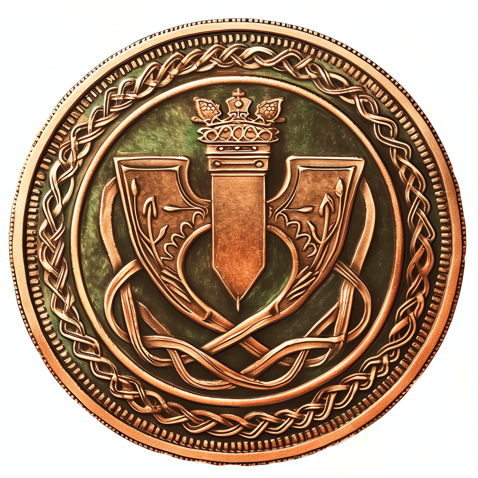 Fantasy Irish Celtic Coin PNG Clipart Bundle - 50 Era High Quality PNG ...