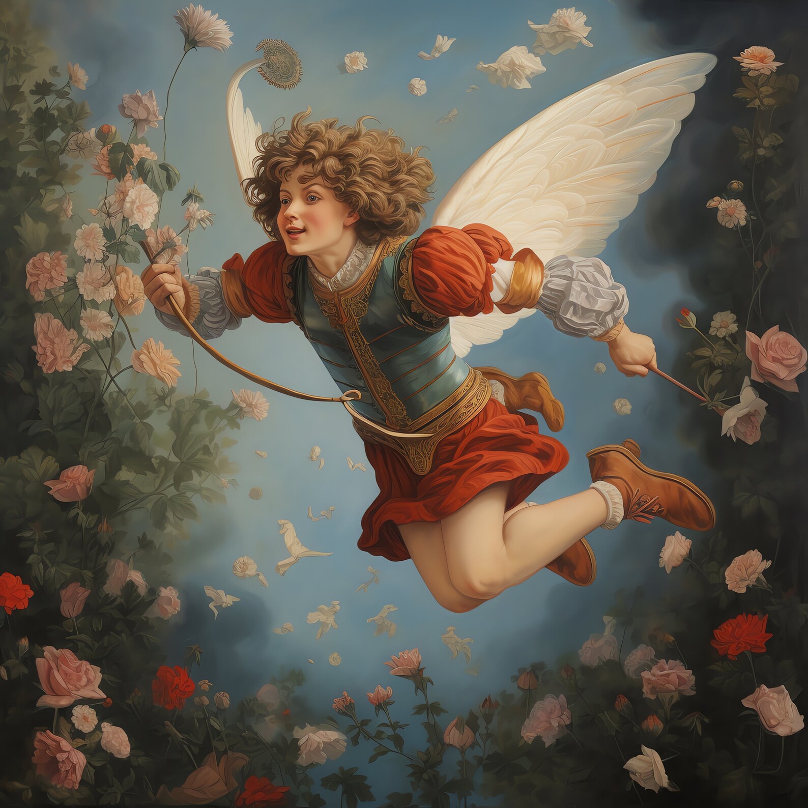 Cupid Clipart - 34 High Quality Jpgs - Digital Download - Card Making ...