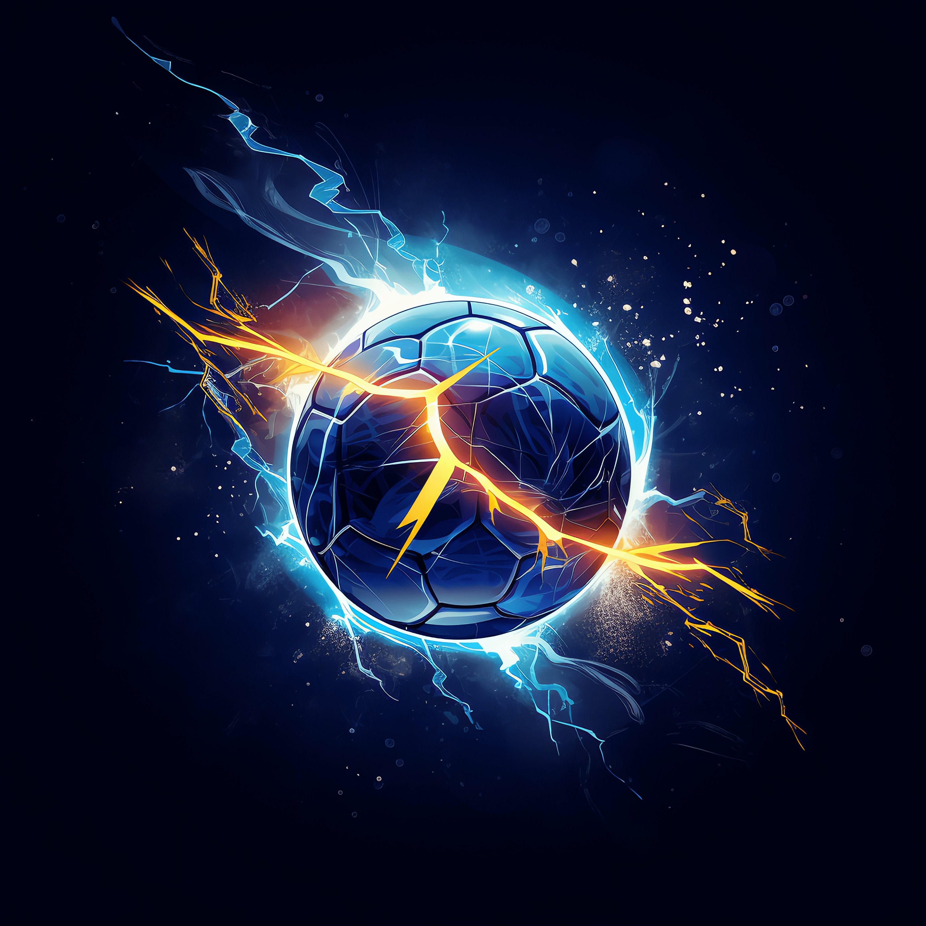 Soccer Lightning Bolt PNG Clipart - 45 High Quality PNG - Instant ...
