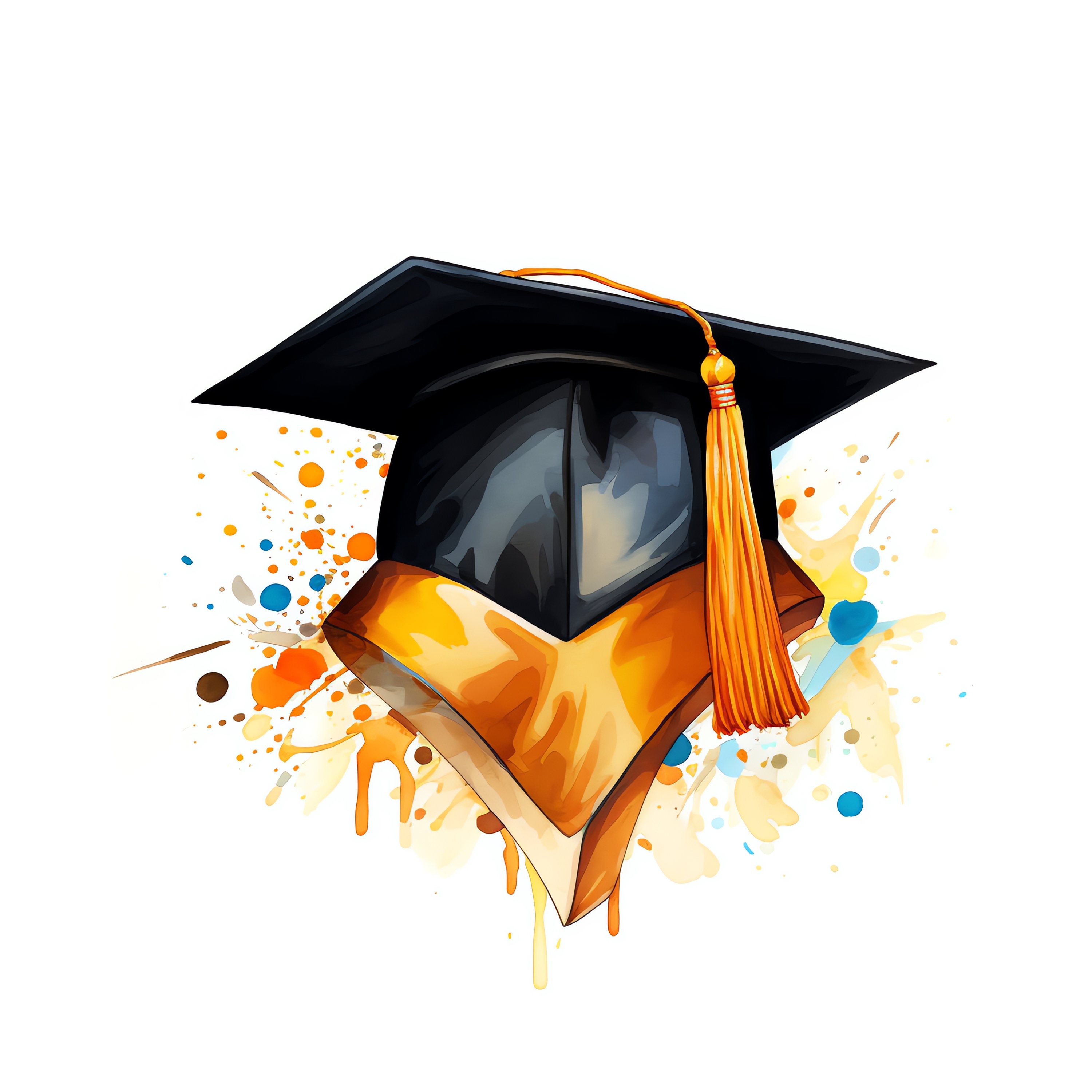 Graduation Clipart - 35 High Quality Jpgs - Digital Download - Card ...