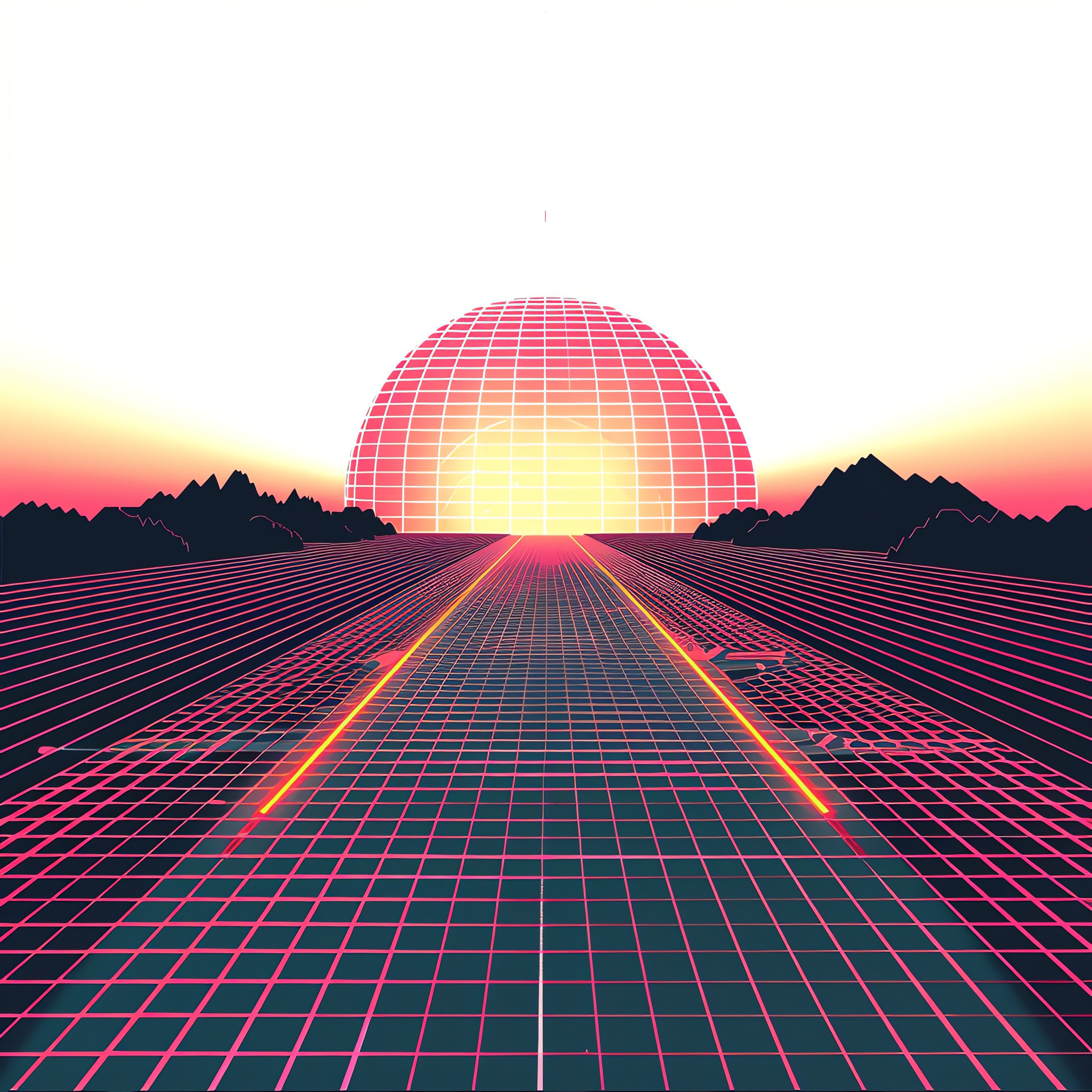 Retro 80s Synthwave Graphics 50 High Quality PNG Instant Download ...