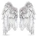 Simple Angel Wings PNG Clipart Bundle 50 High Quality PNG Instant ...