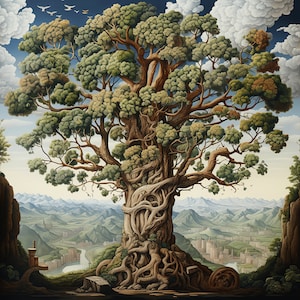 Renaissance Tree of Life PNG Bundle - 50 High Quality PNG - Instant ...