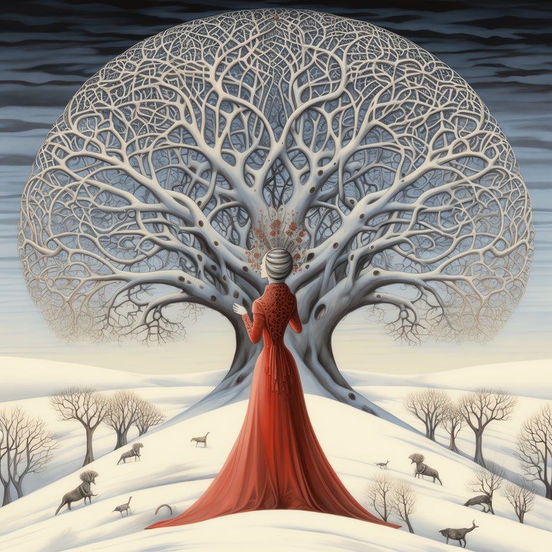 Woman Tree of Life PNG Clipart Bundle - 45 High Quality PNG - Instant ...