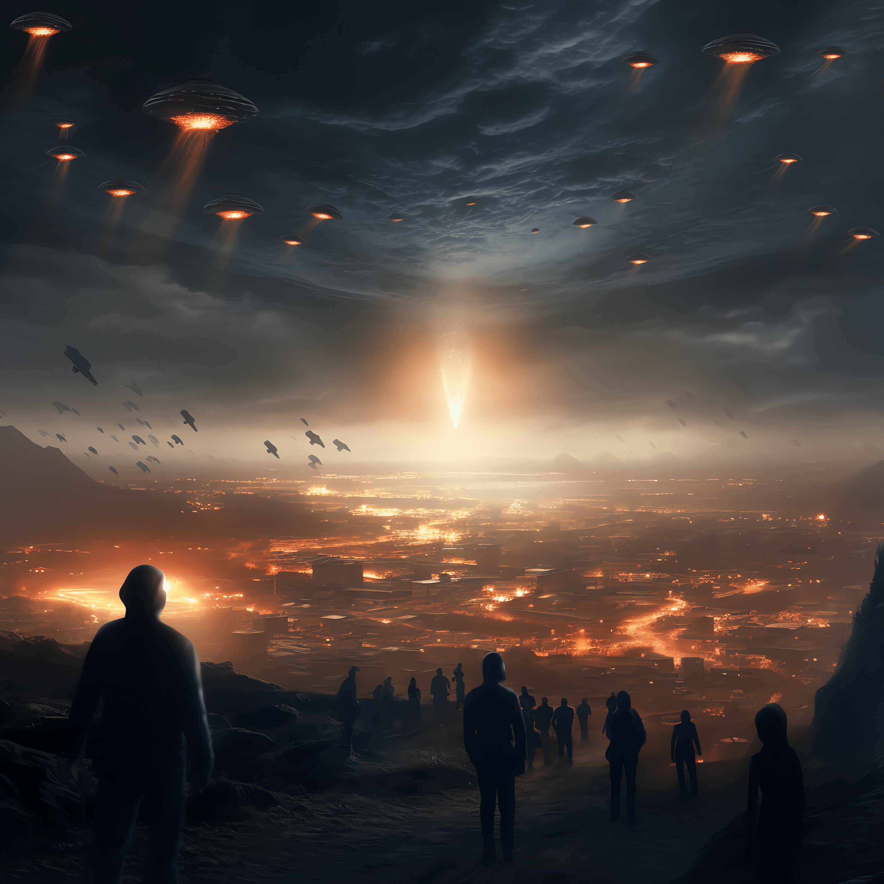 Alien Invasion PNG Clipart 50 High Quality PNG Instant Download Card ...