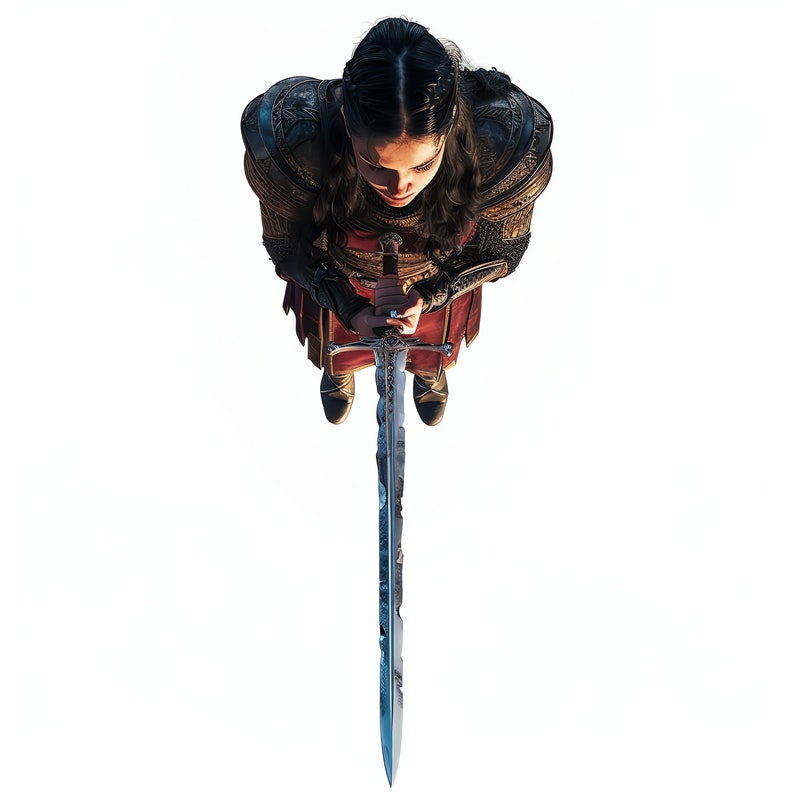 Female Celtic Warrior Virtual Tabletop Tokens PNG Clipart Bundle 100 ...